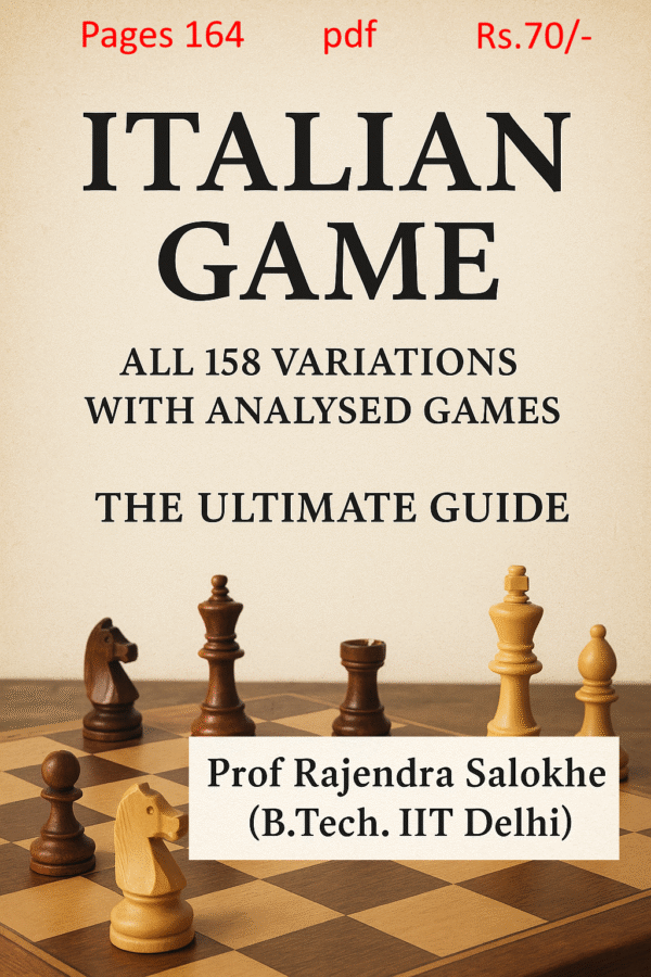 Italian game all 158 variations with analysed games – arutapublishers.com